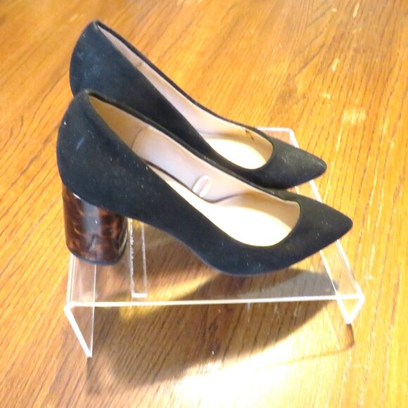 Ann Taylor | Shoes | Ann Taylor Shoes Suede Leather Heels Size 7 M ...